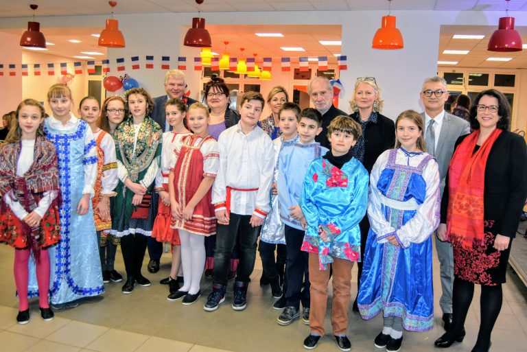 Cérémonie d’ouverture de la section au collège Marcel Roby – Section ...